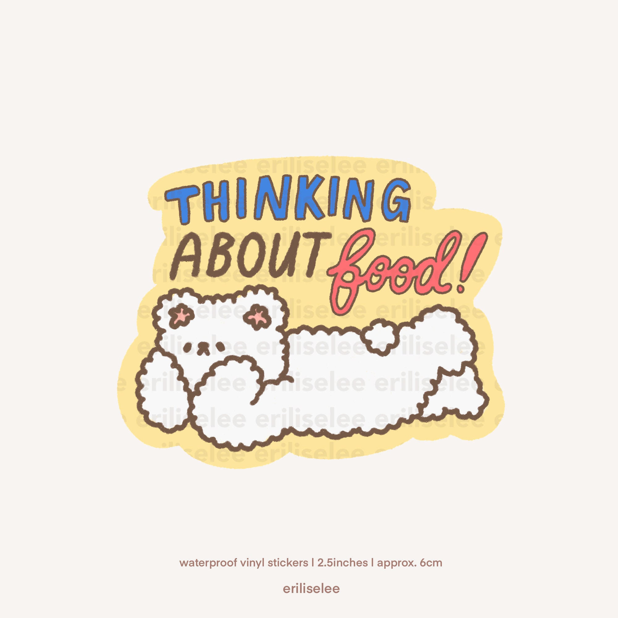 Thinking Of Food Cartoon