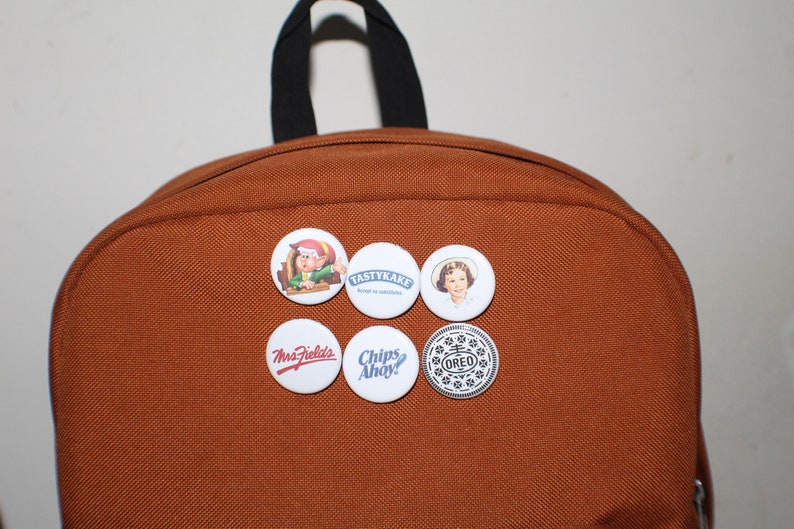 Sweet & Savory Treat Button Pins | 1.25 Inch Button Pin Pack ...