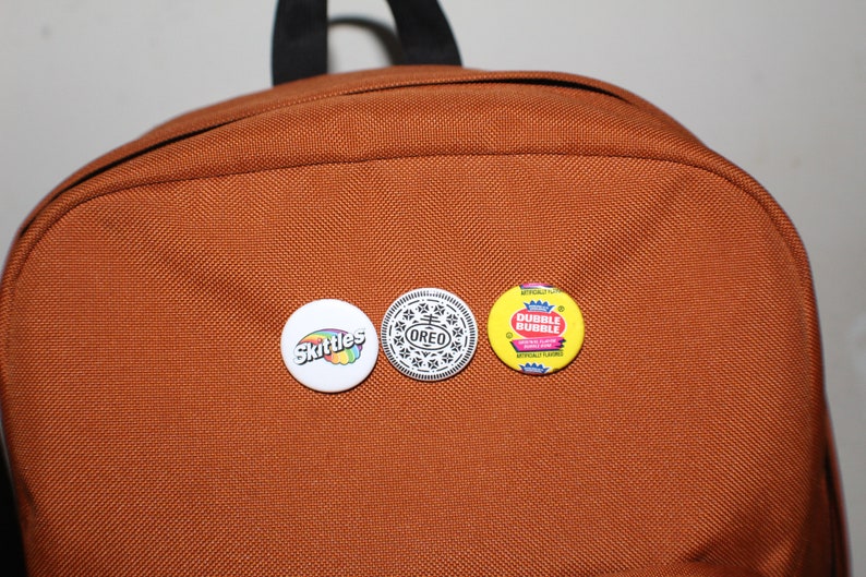 Sweet & Savory Treat Button Pins | 1.25 Inch Button Pin Pack ...