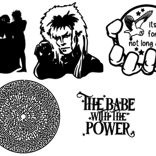 Labyrinth SVG PNG Files - Etsy