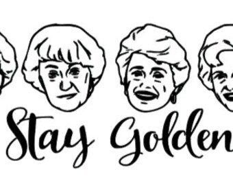 Golden Girls Svg | Etsy