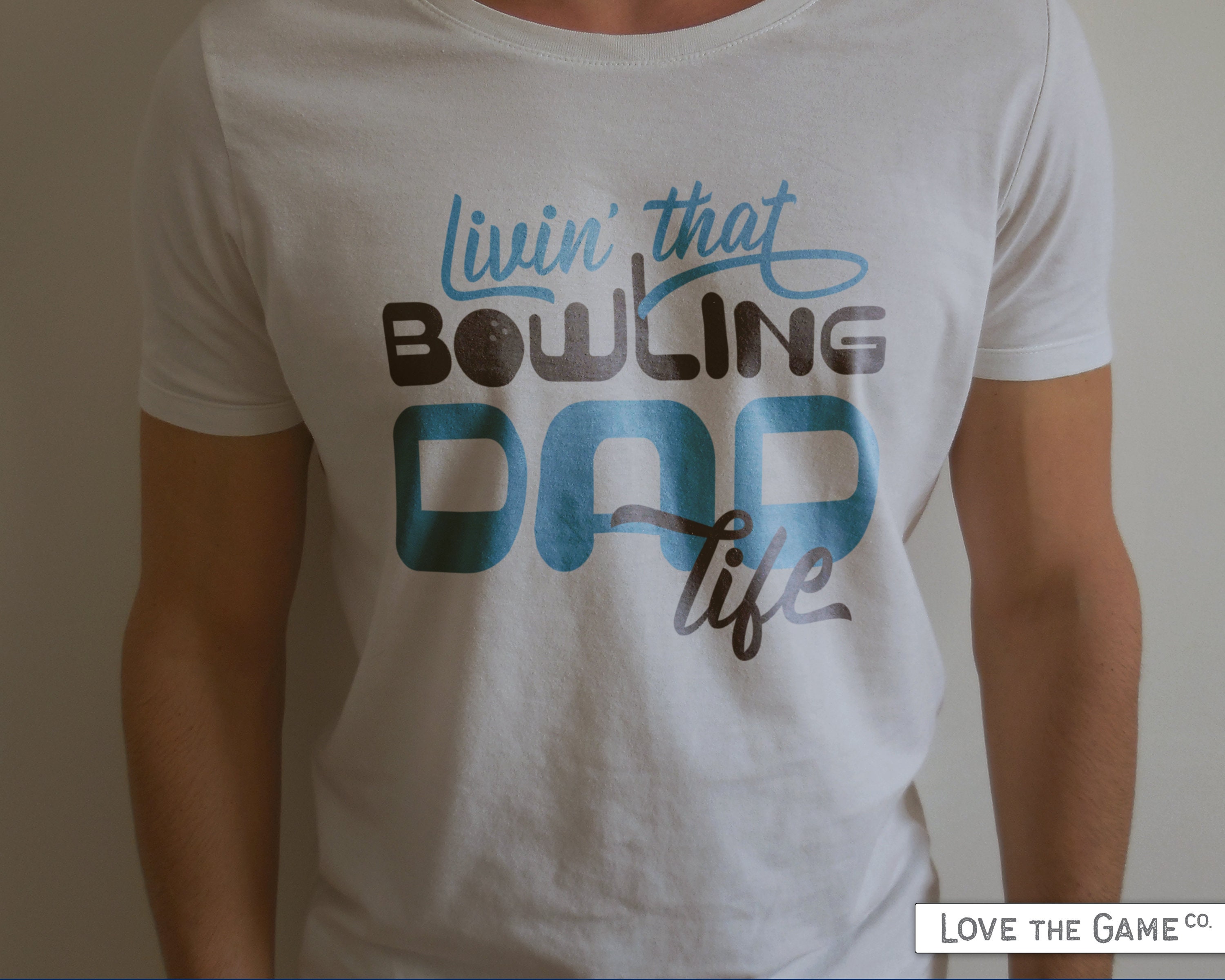Livin' That Bowling Dad Life SVG - Etsy