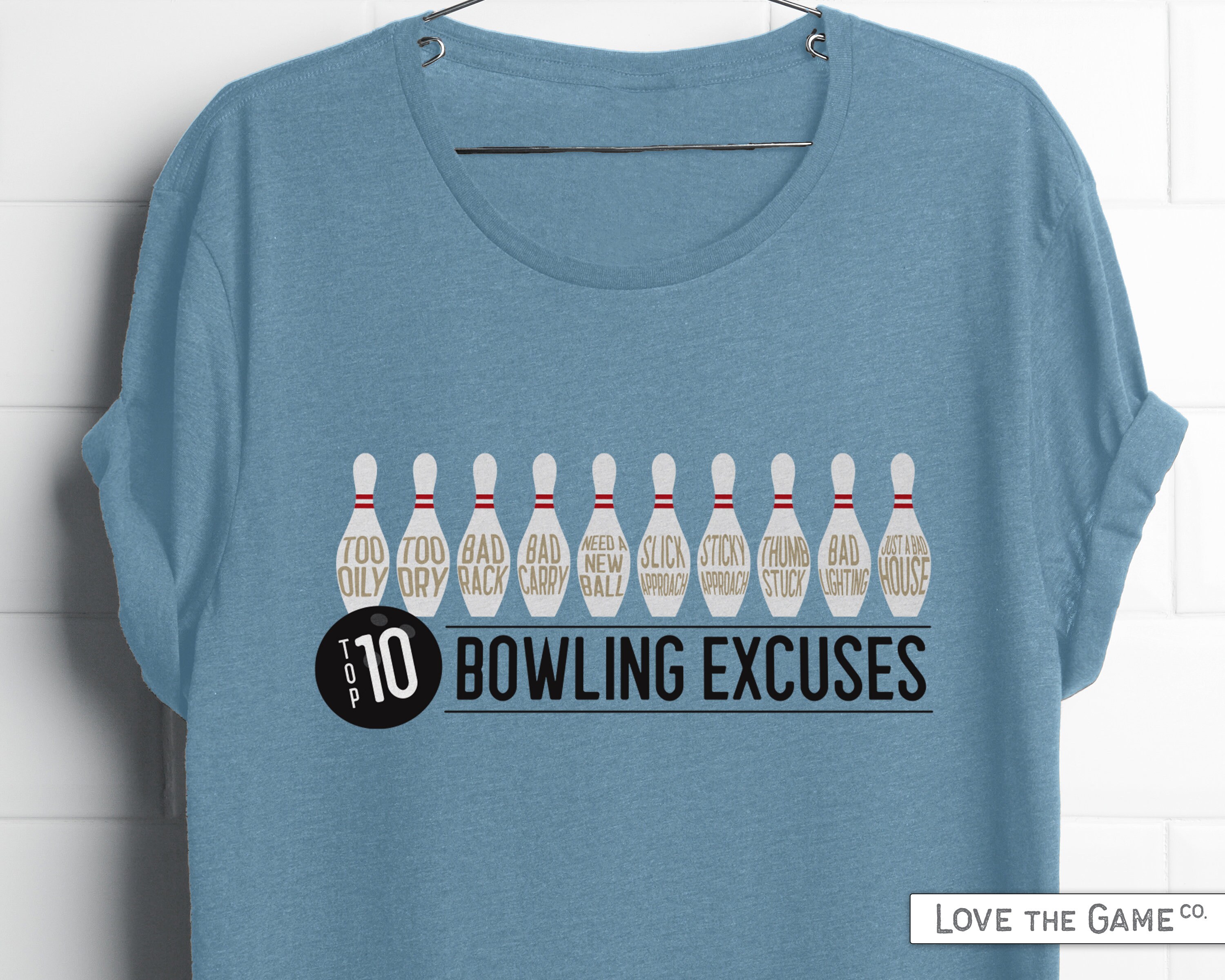 Top 10 Bowling Excuses Funny SVG - Etsy