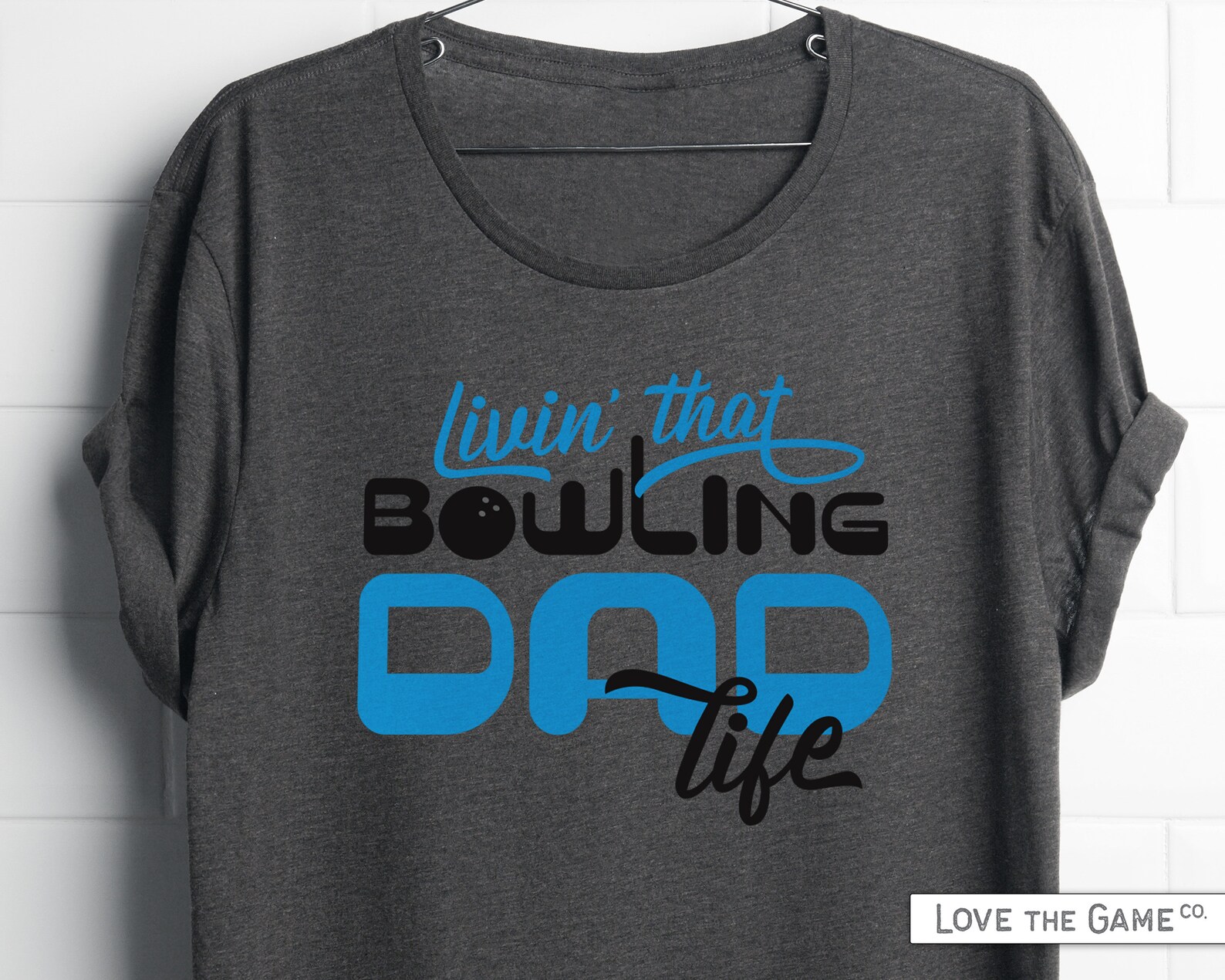 Livin' That Bowling Dad Life SVG - Etsy
