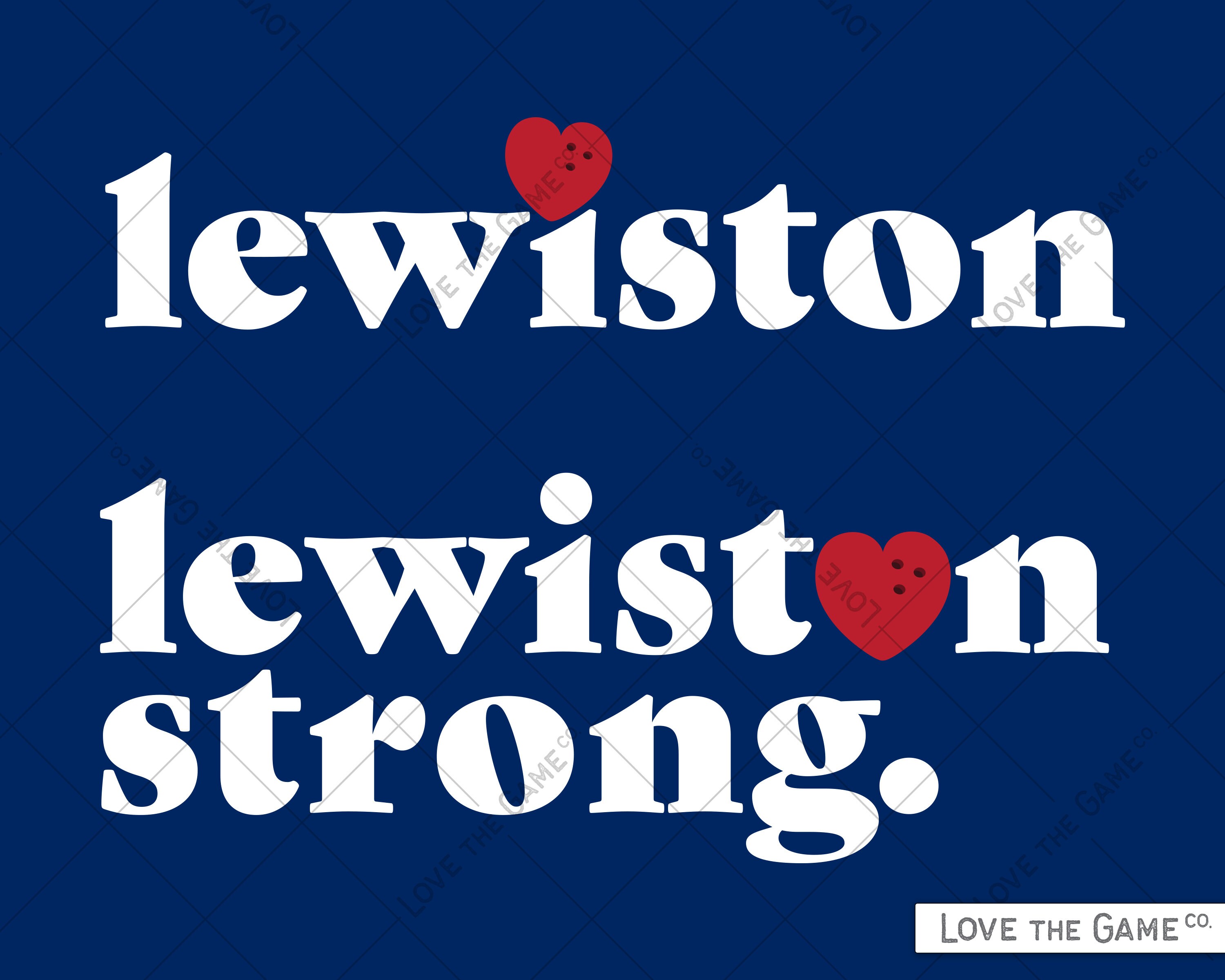 Lewiston Strong Heart SVG | Circuit File | Digital Download - Etsy