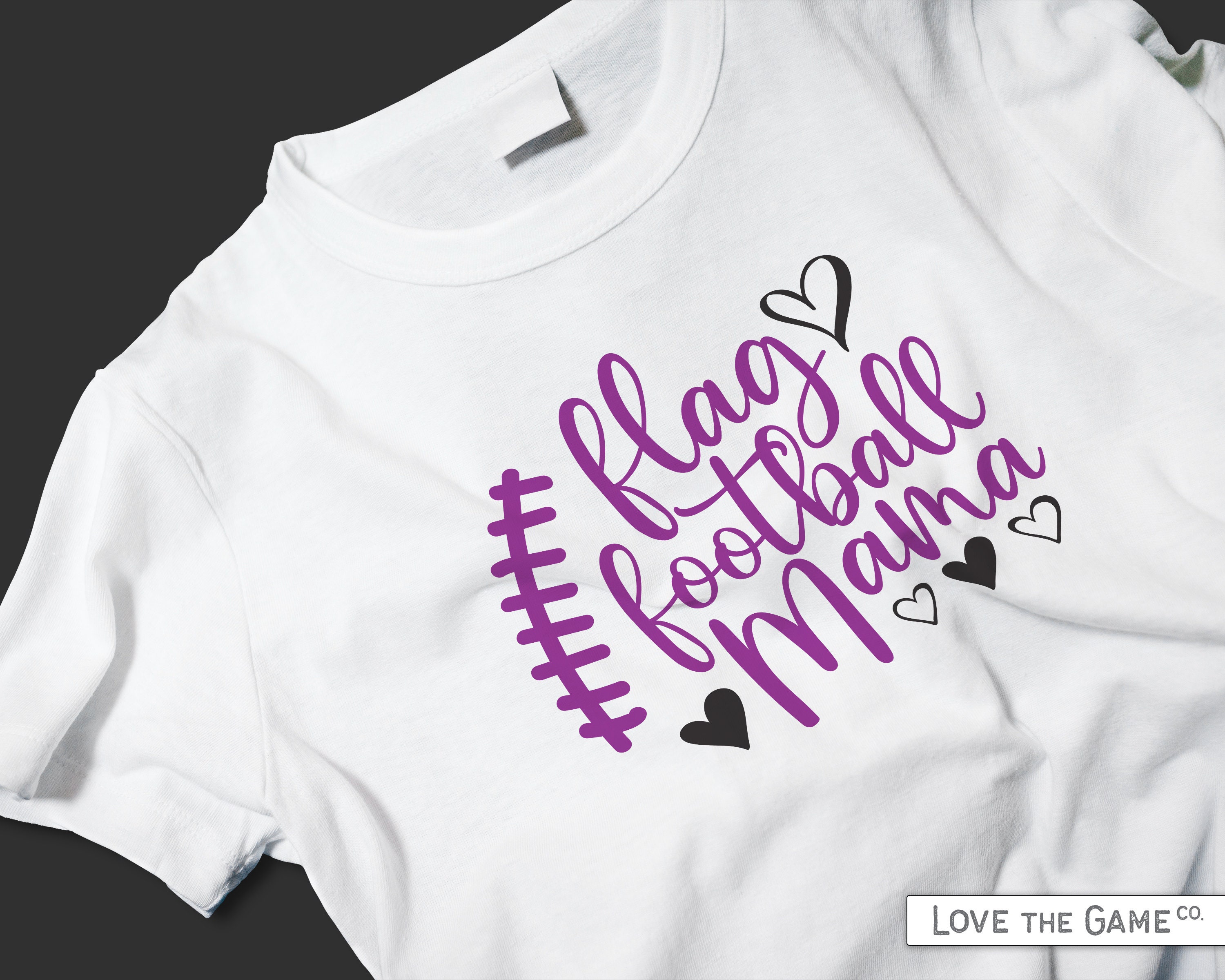 Girls Flag Football Mama SVG - Etsy