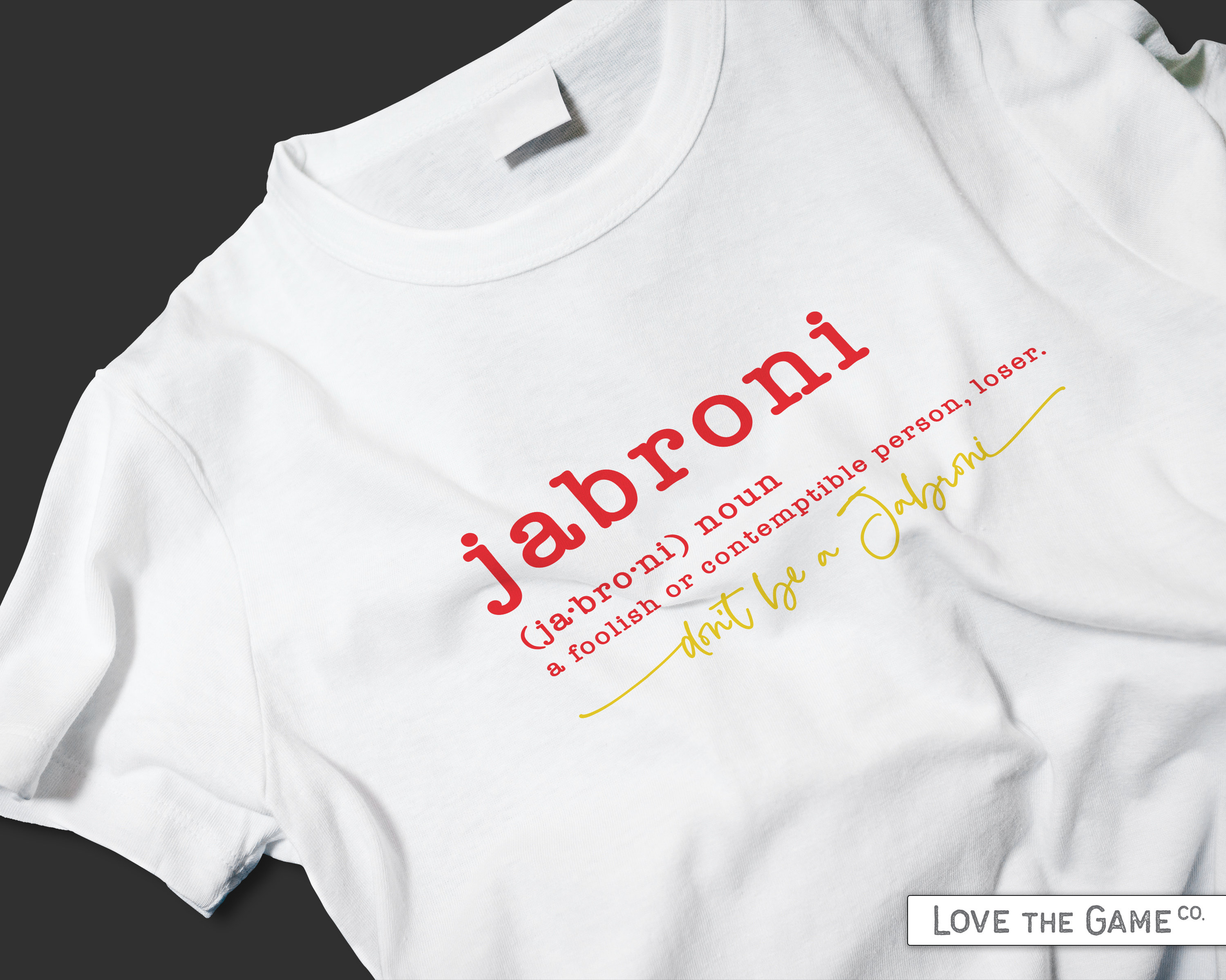 Funny Jabroni Definition Don't Be a Jabroni Kansas City Football Shirt ...