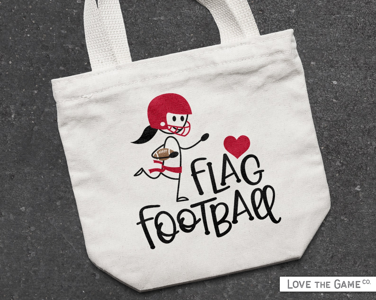 Cute Flag Football Girl Stick Figure SVG - Etsy