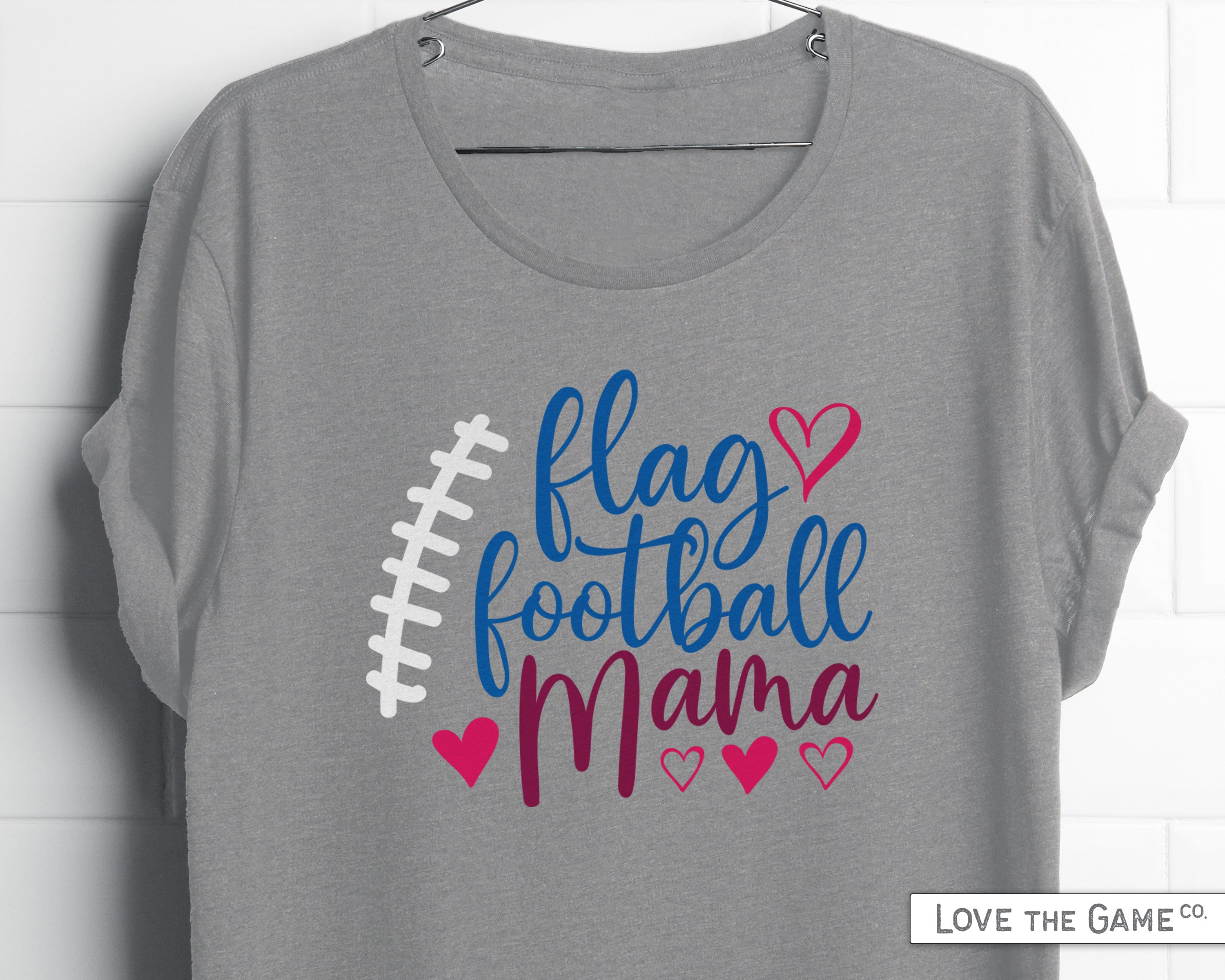 Girls Flag Football Mama SVG - Etsy
