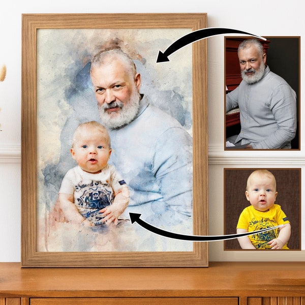Family Portrait With Passed Loved One - Etsy