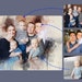 Painted Family Portrait, Loss of Father Gift for Daughter, Memorial ...