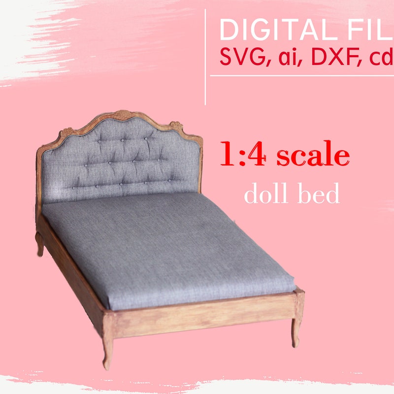 1/4 Bjd Bed - Etsy UK