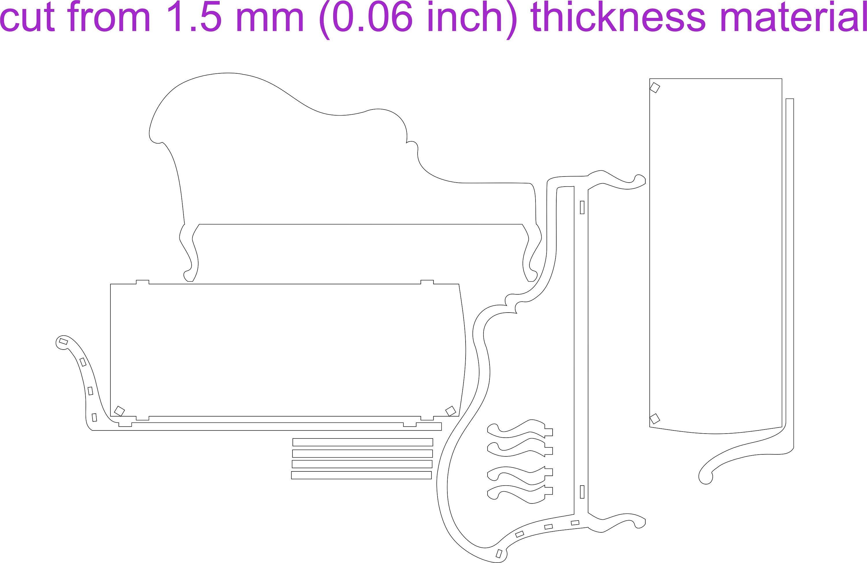 Miniature Svg Files Digital File 1:12 Miniature Sofa | Etsy UK