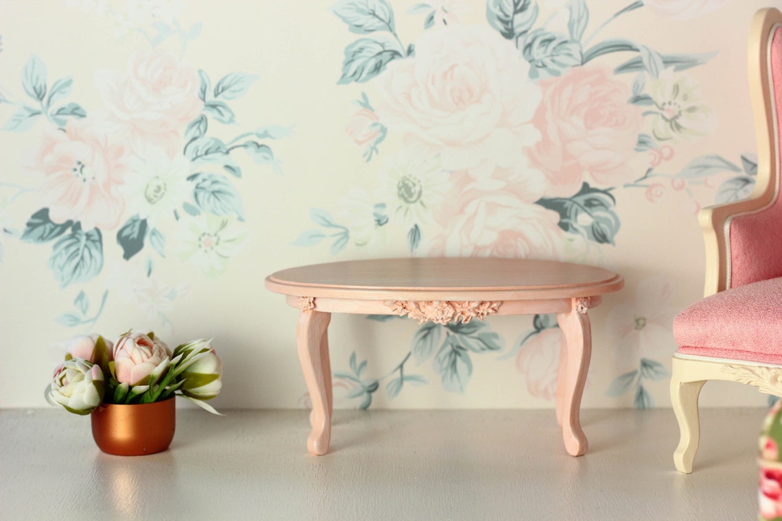 Svg Doll Furniture Dollhouse Table Svg 1:6 Scale Svg File | Etsy