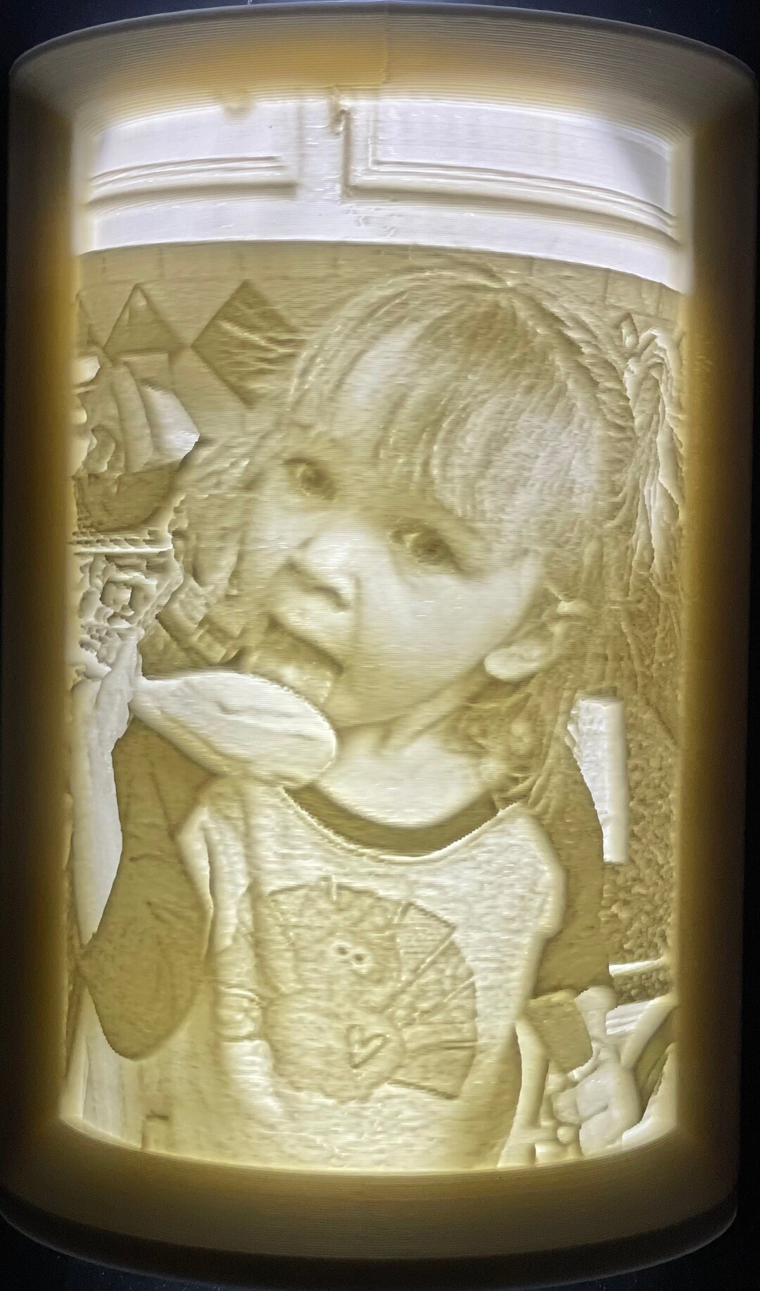 Lithophane 3d Printed (customizable) - Etsy