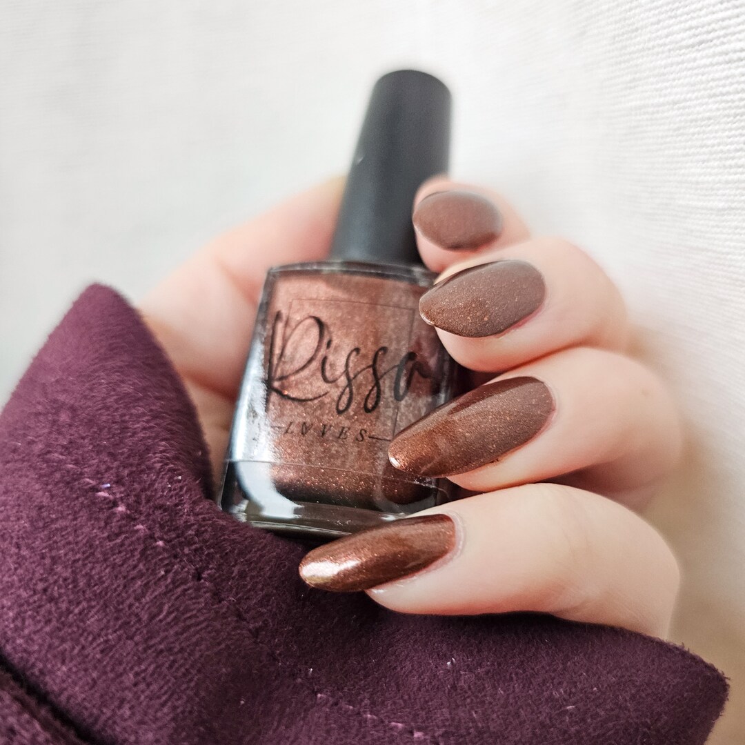 Chestnuts Roasting Rissa Loves Nail Polish Brown Carol - Etsy