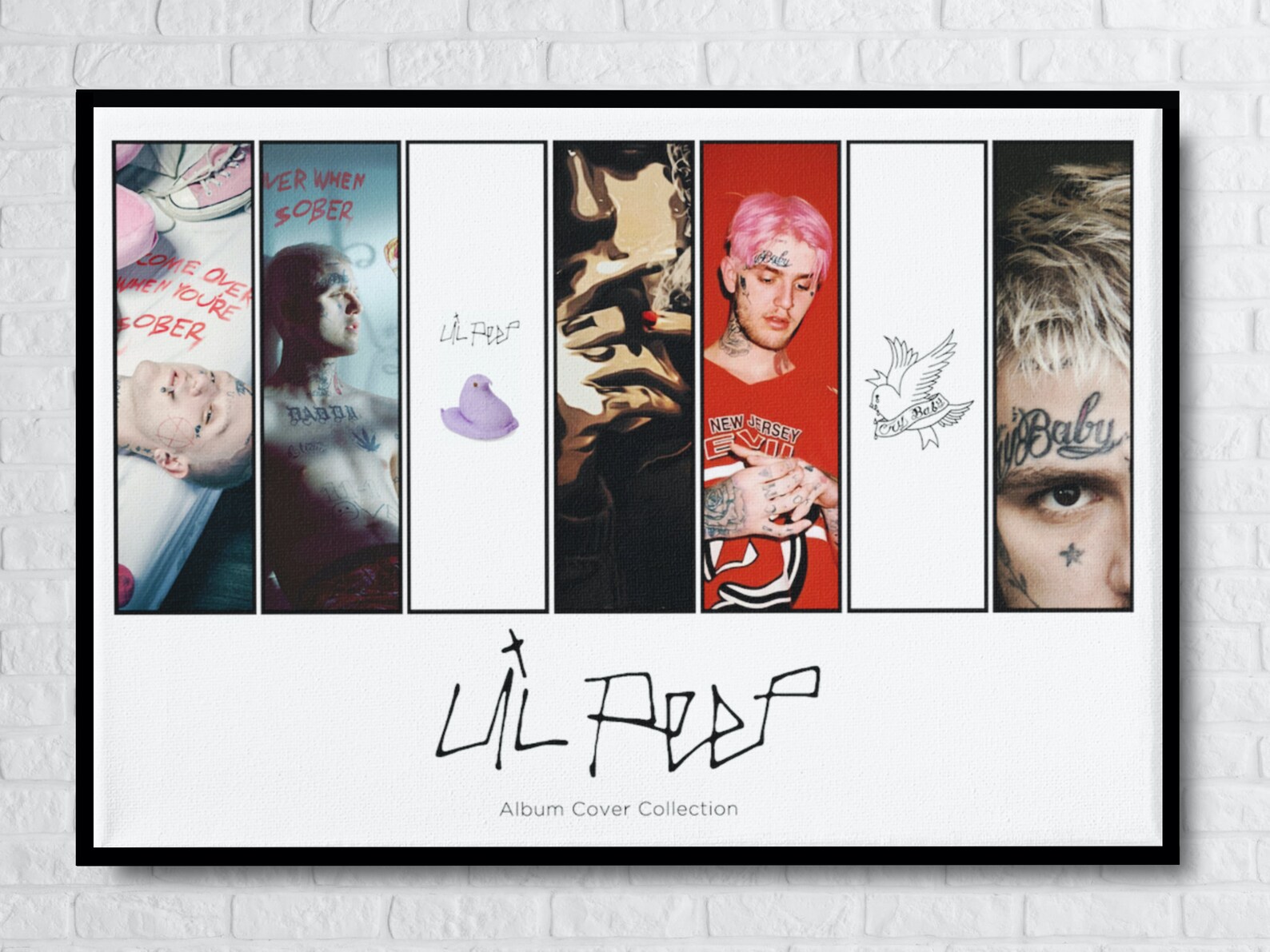 Lil Peep Poster Lil Peep Album Cover Poster Lil Peep | Etsy