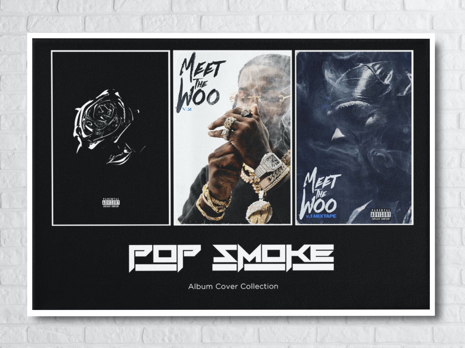 Pop Smoke Poster Pop Smoke Album Cover Poster Pop Smoke | Etsy