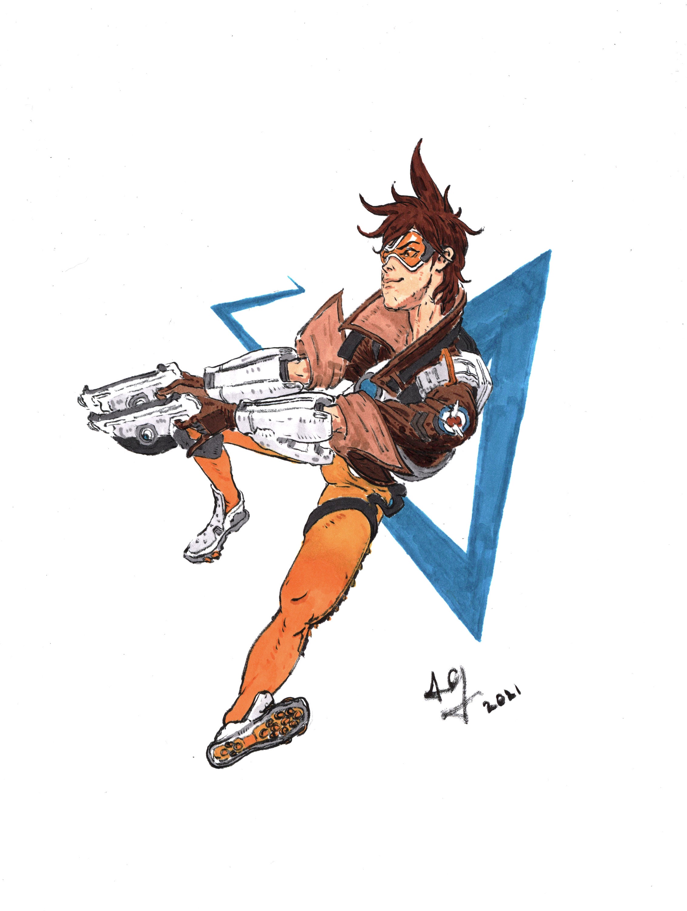Tracer original 9x12 In. - Etsy
