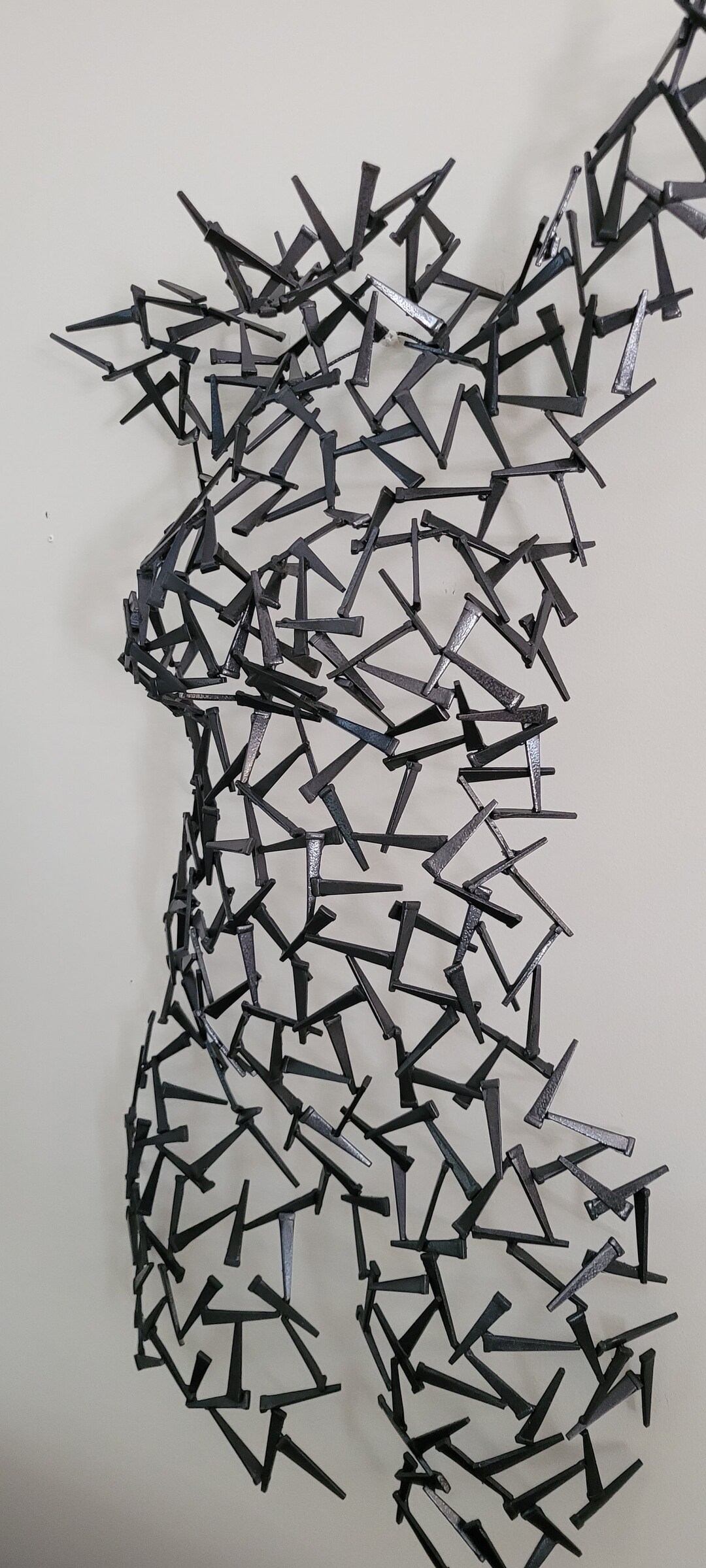 Made to Order. Remarkable Exotic Live Model Metal Body Art for Gallery Home Office Business ...