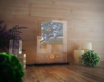 Custom Glass Spotify/apple Music Poster - Etsy