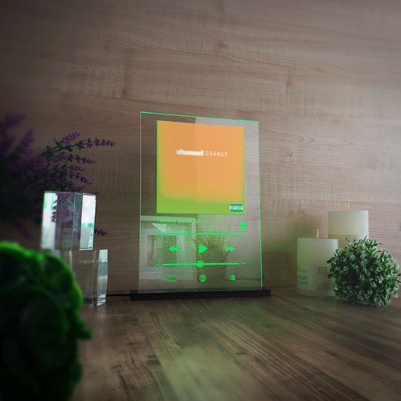 Frank Ocean Channel Orange Led Light Acrylic Poster Spotify - Etsy