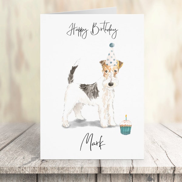 Terrier Card - Etsy