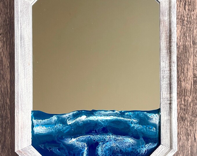 Ocean Wave Mirror, Beach Wall Mirror - Etsy