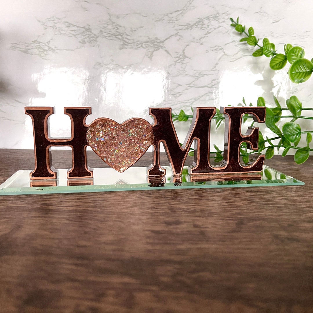 HOME Word Sign, Table Sign, Gift for Homebuyer, Housewarming, Realtor ...