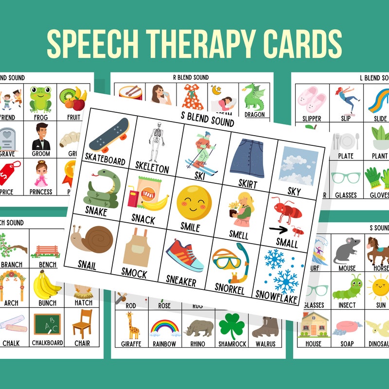 Speech Therapy - Etsy
