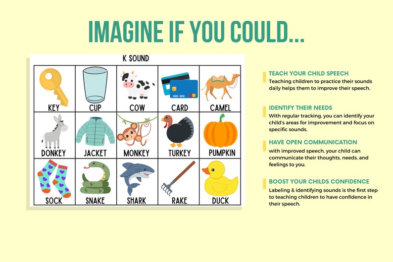 Speech Articulation Cards Learning Printable Flash Cards for Kids ...