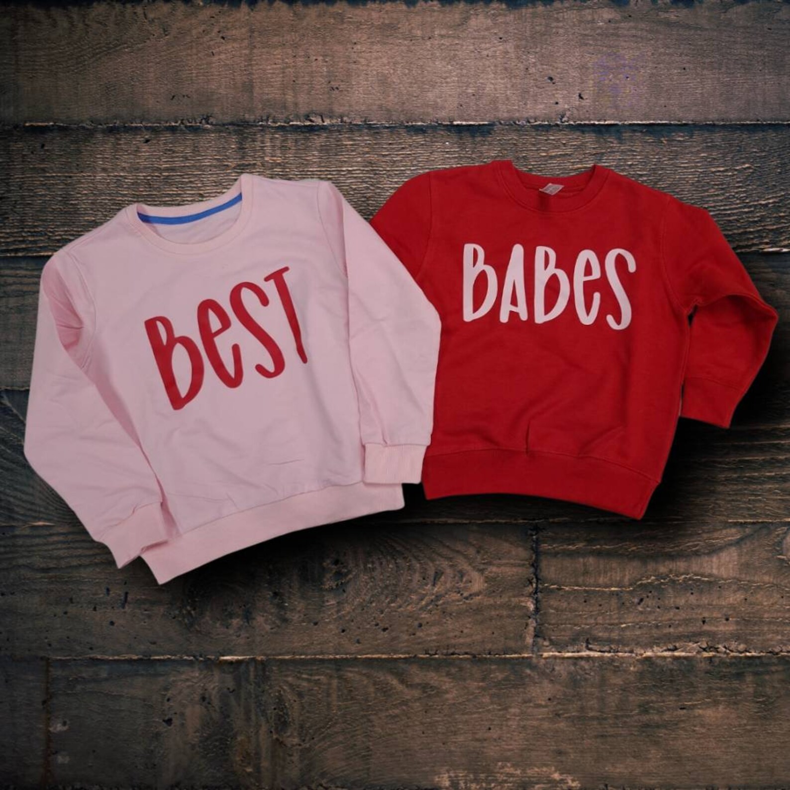 Best Babes Sweatshirts Best Friends Sweaters Besties Shirt - Etsy