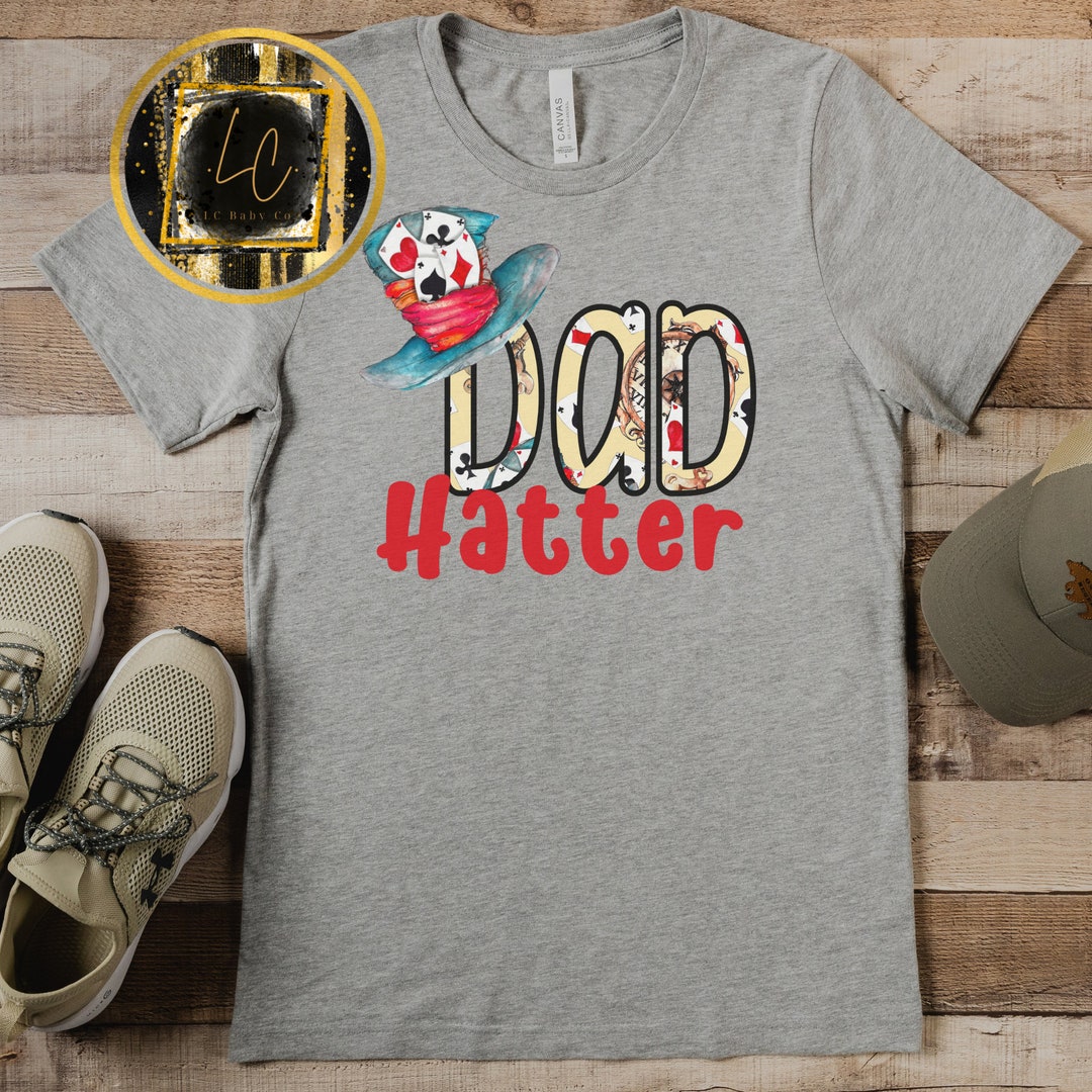 Dad Hatter ONE-DERLAND Birthday Shirt - Etsy