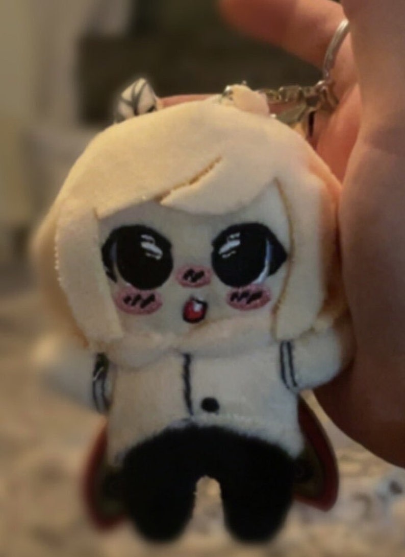 Original Character Eclipse the Luna Moth Keychain Plush - Etsy