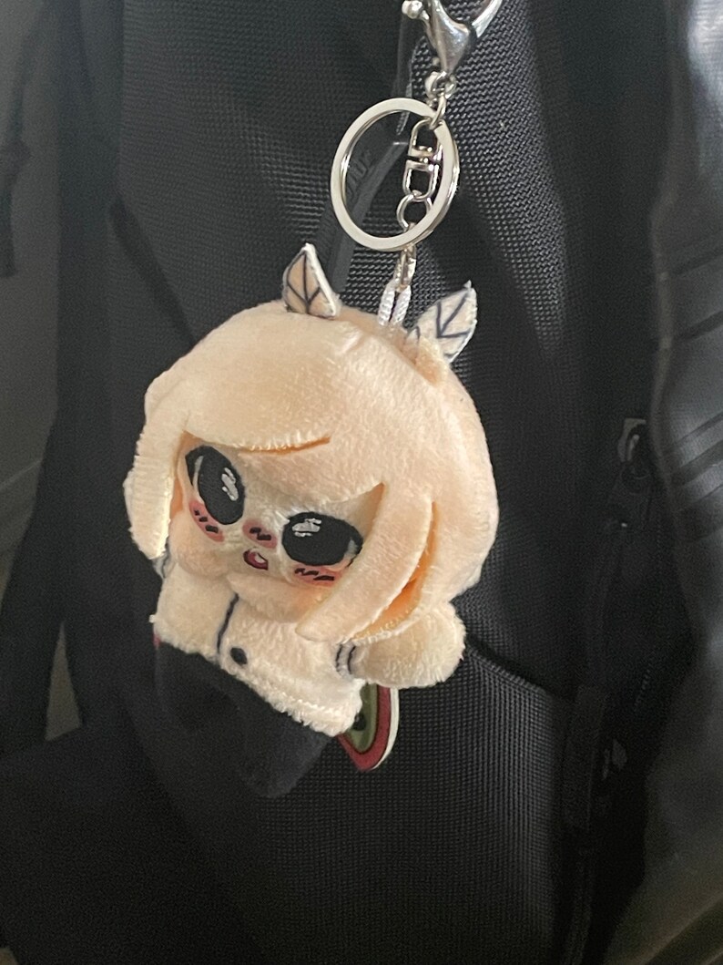 Original Character Eclipse the Luna Moth Keychain Plush - Etsy