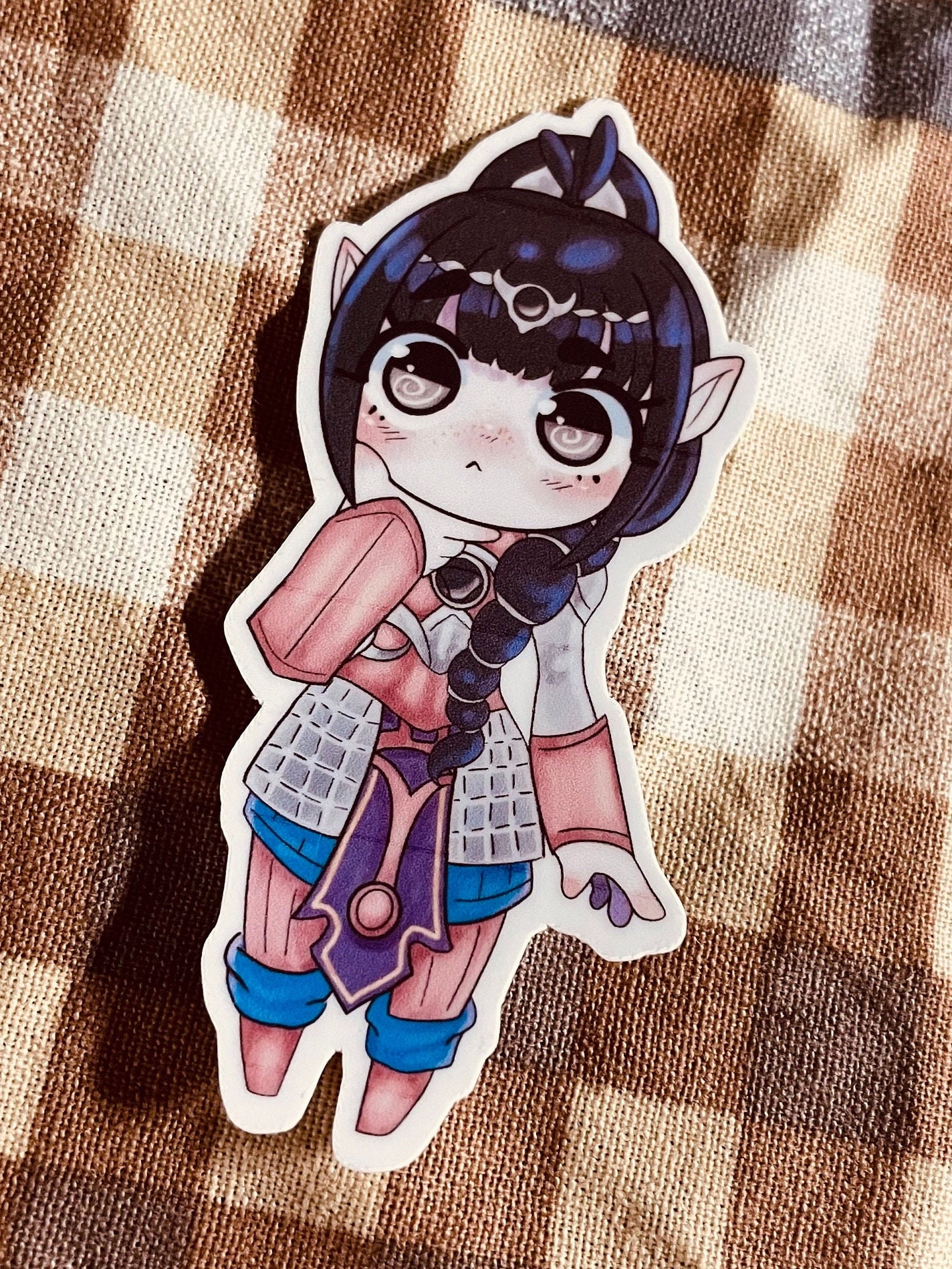 Baldurs Gate 3 Shadowheart Vinyl Sticker - Etsy