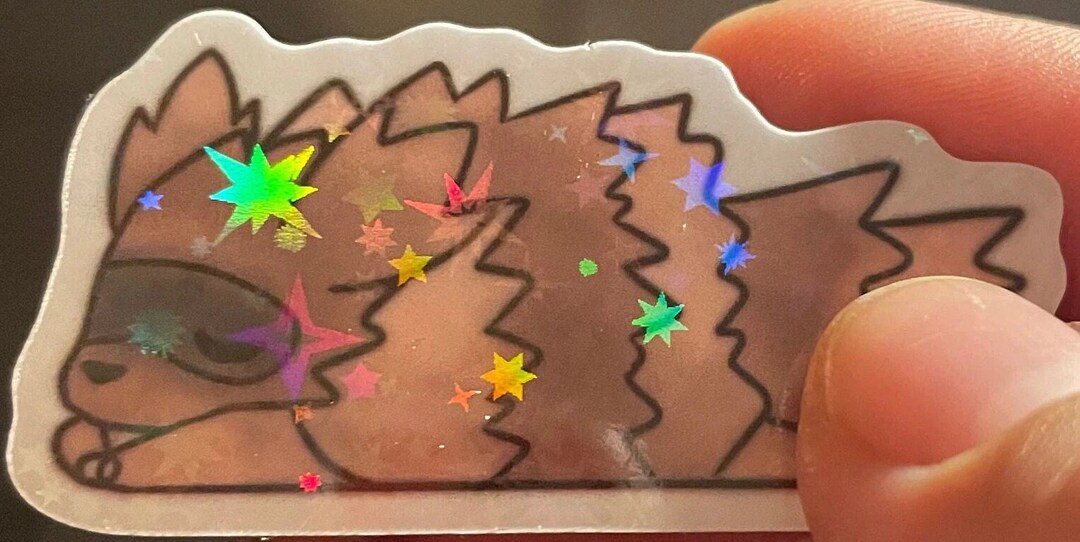 Pokemon 2'' Eepy Zigzagoon Holographic Sticker - Etsy