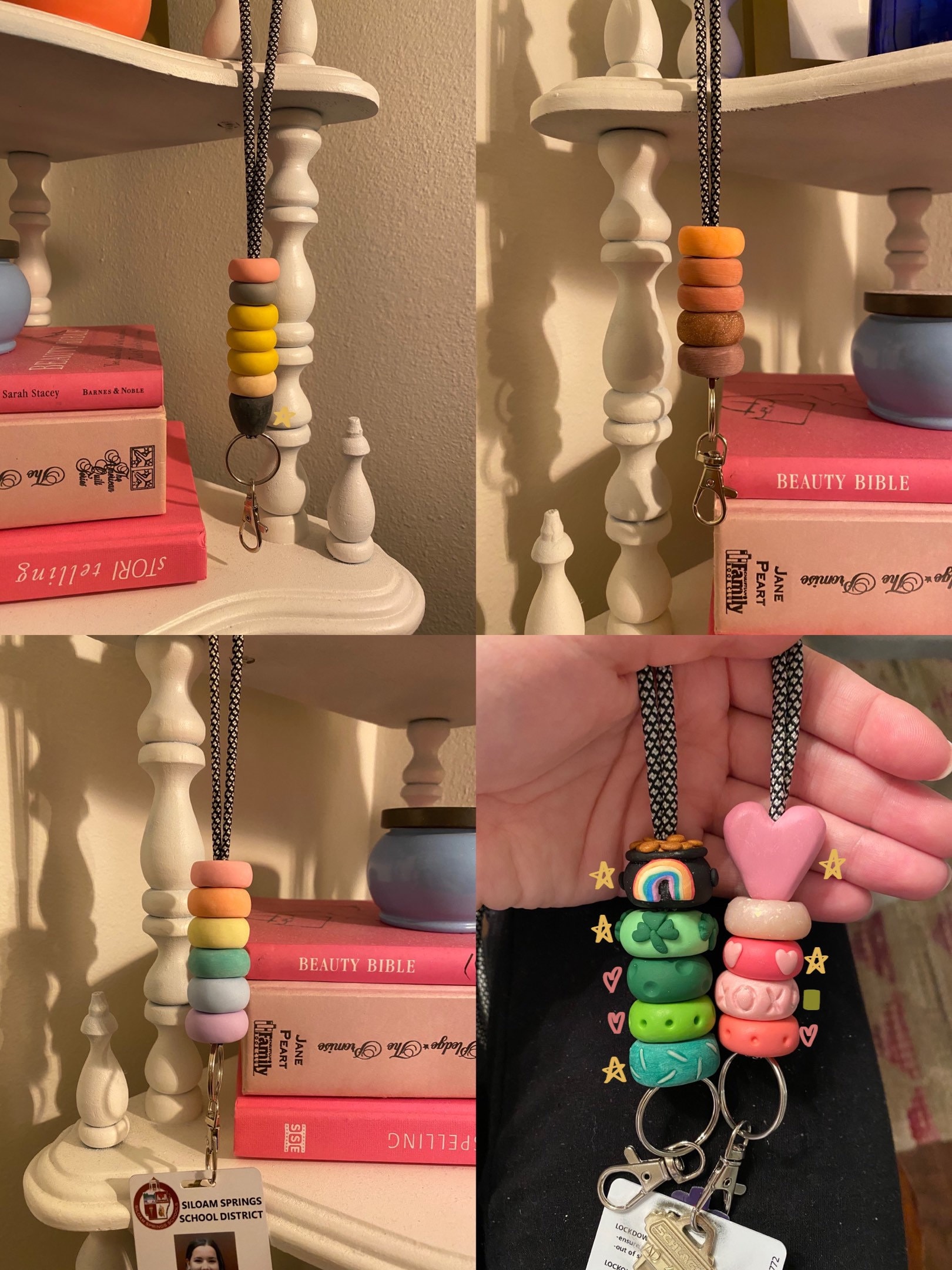 Custom Teacher Lanyard Any Color - Etsy