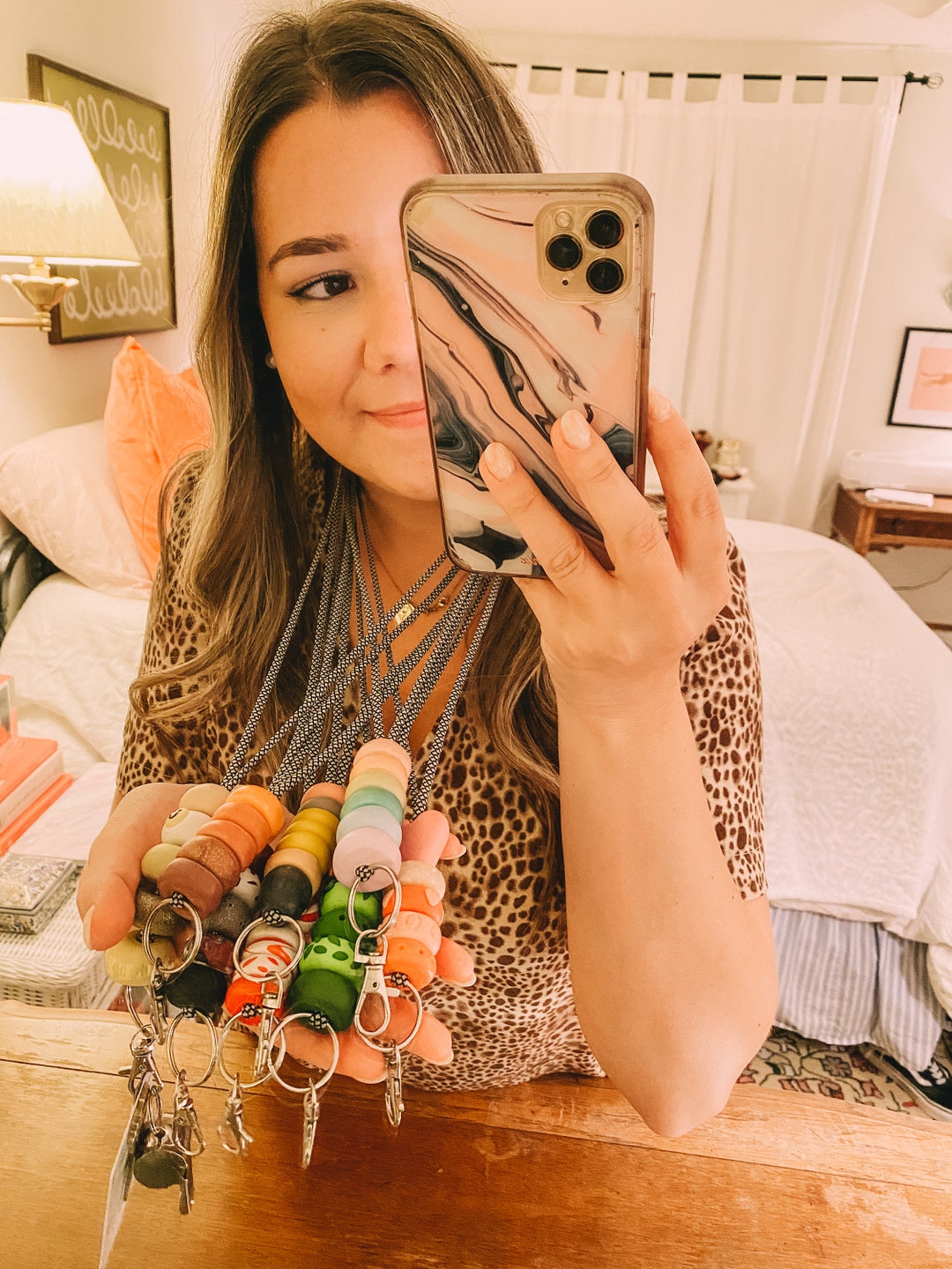 Custom Teacher Lanyard Any Color - Etsy