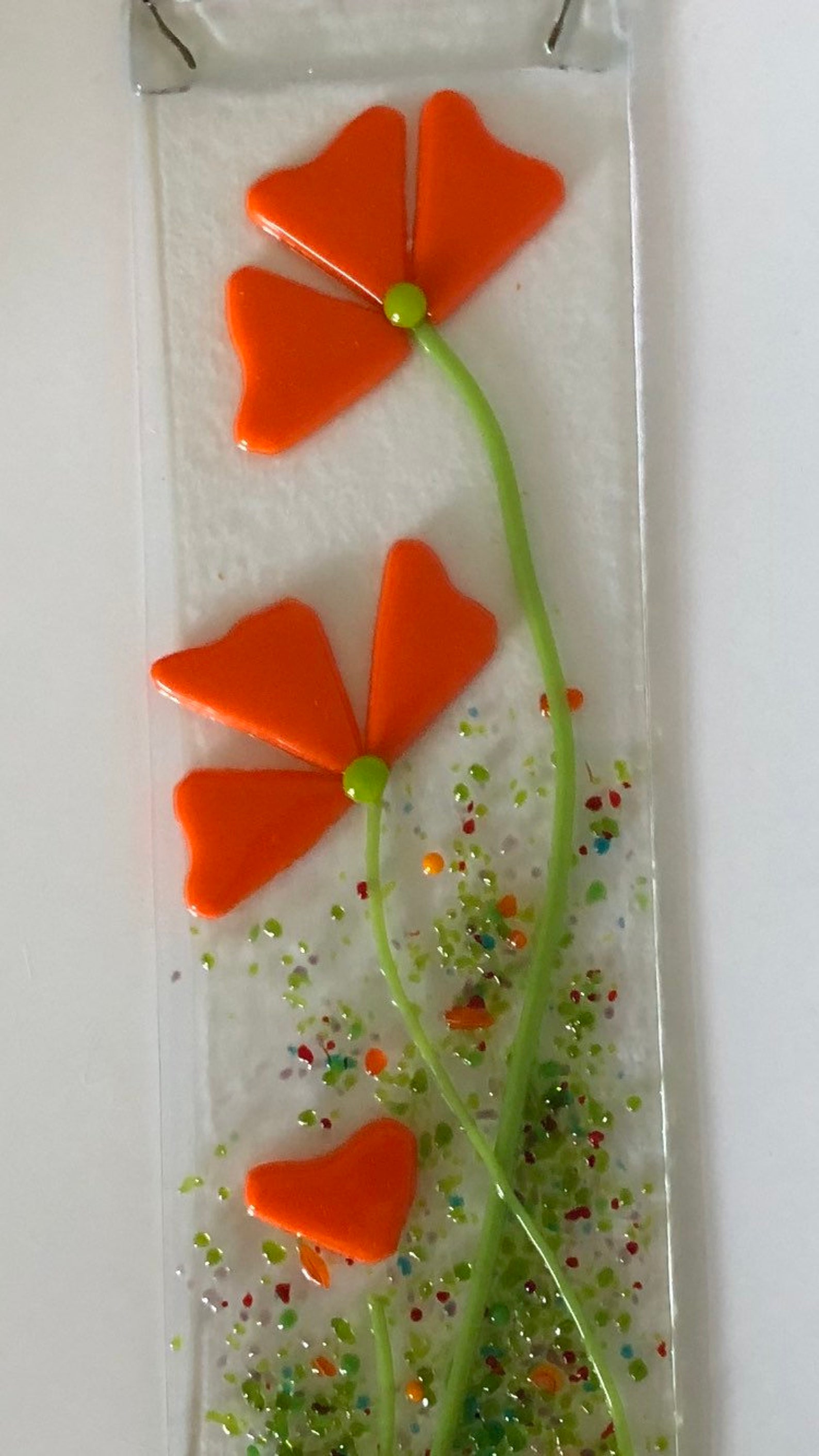 California Poppy Garden Sun Catcher Window Display - Etsy