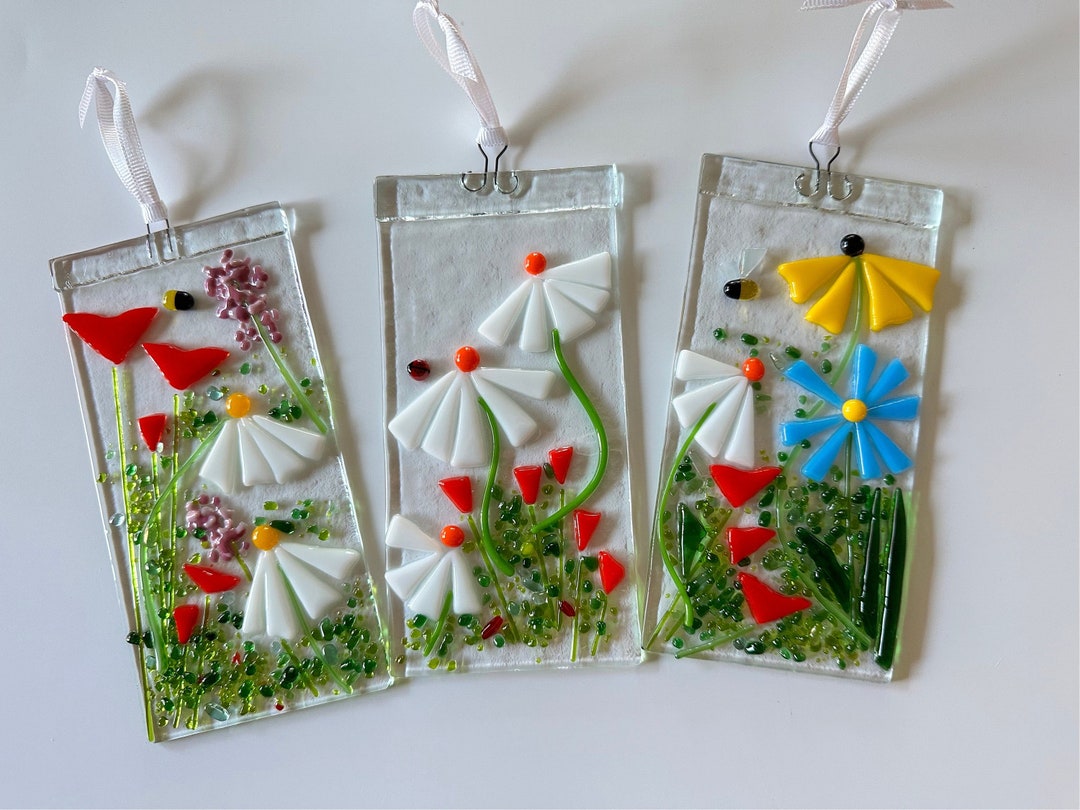 Spring Flowers Sun Catchers - Etsy