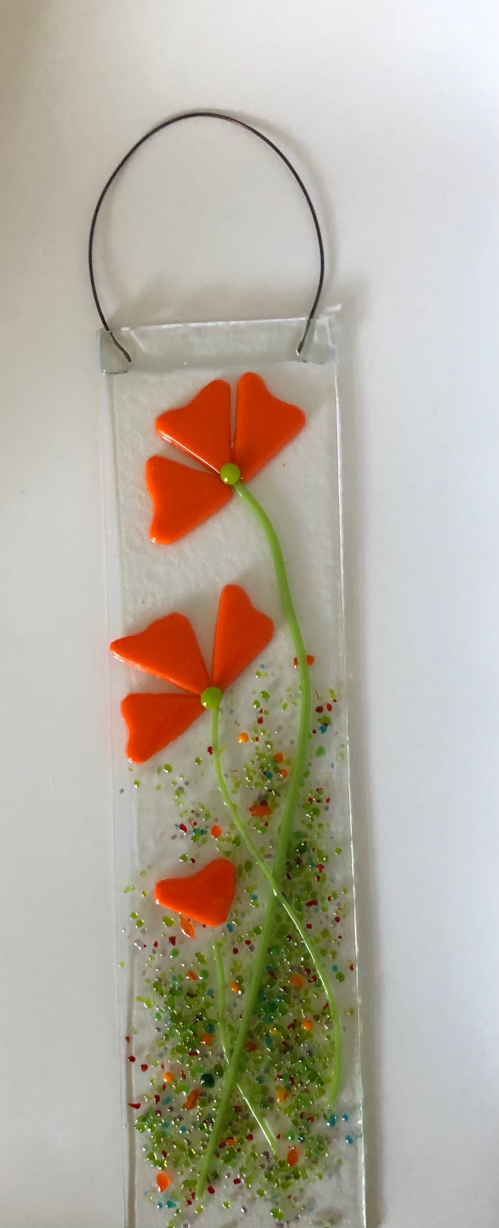 California Poppy Garden Sun Catcher Window Display - Etsy