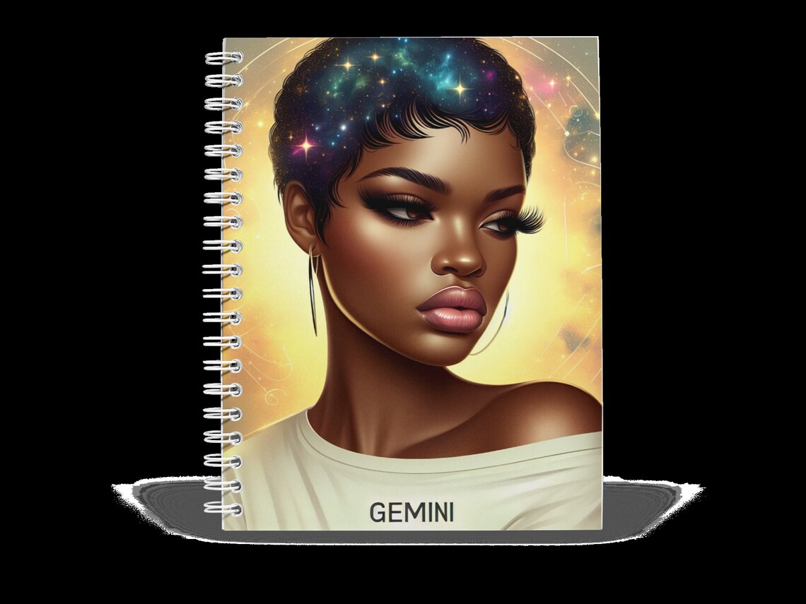 Cosmic Gemini Digital Paper Png - Etsy
