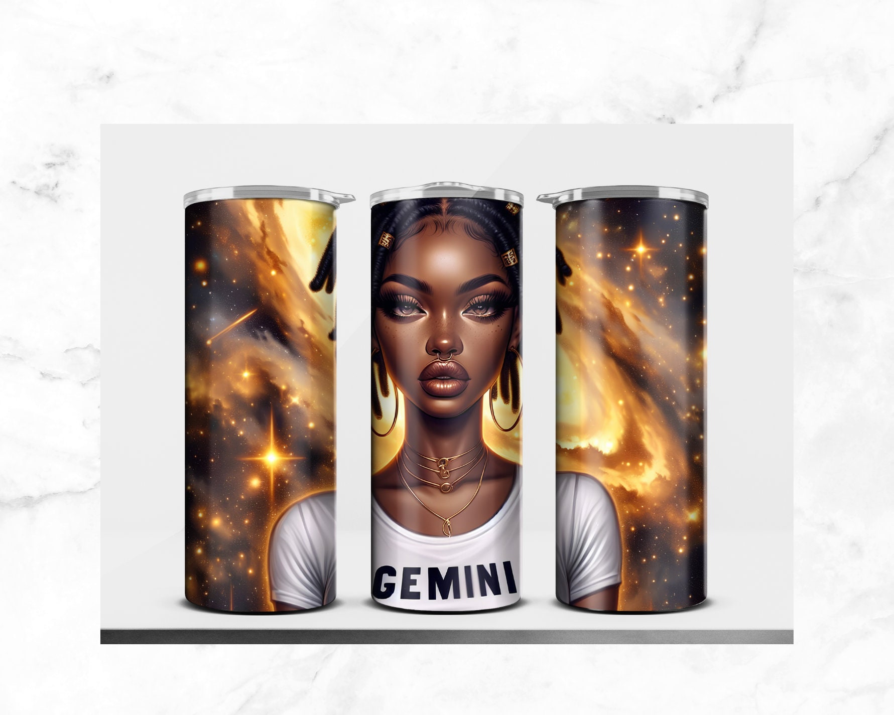 Cosmic Gemini Digital Paper Png - Etsy