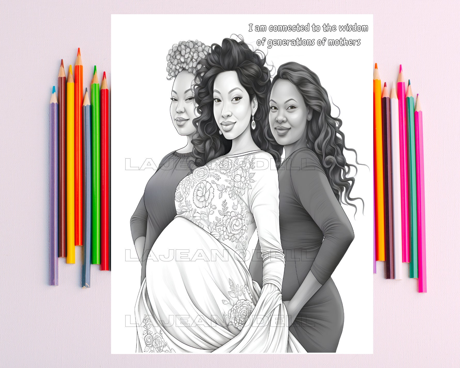 Pregnancy Coloring Book With Activities Pdf - Etsy