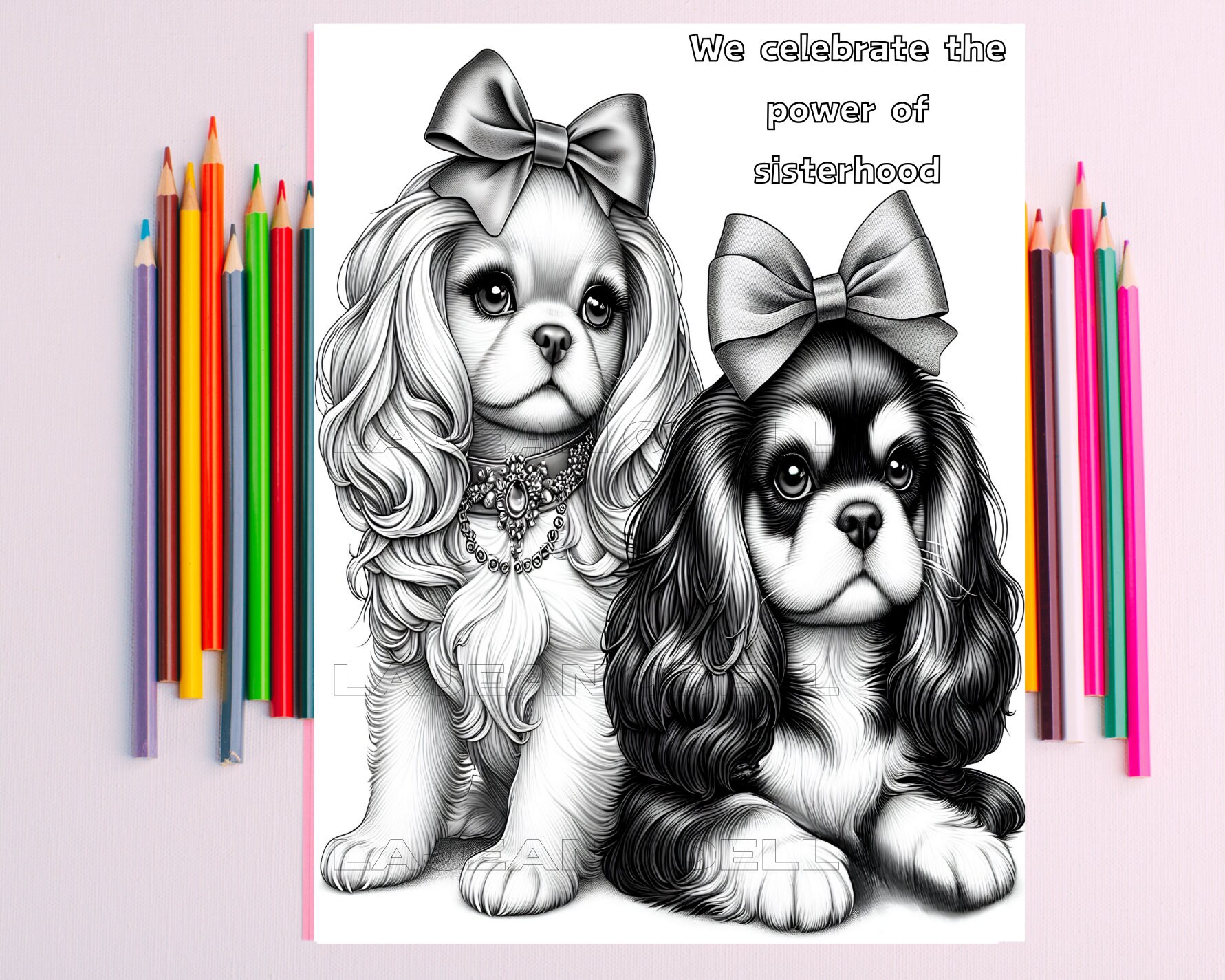 Coloring With My Bestie Coloring Book With Friendship Affirmations Pdf ...