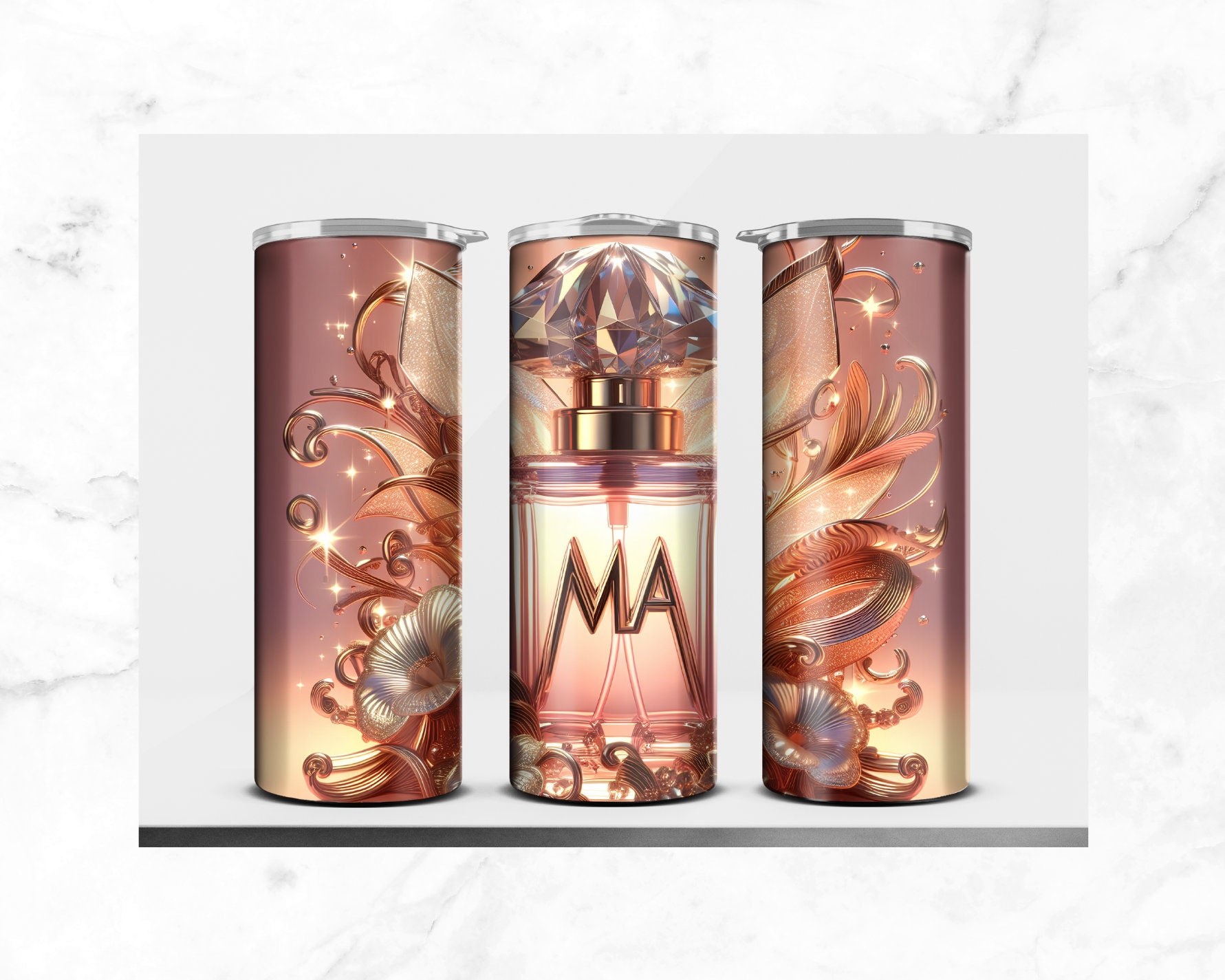 3D Ma Perfume Digital Paper Png - Etsy