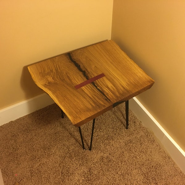 Oak End Table - Etsy