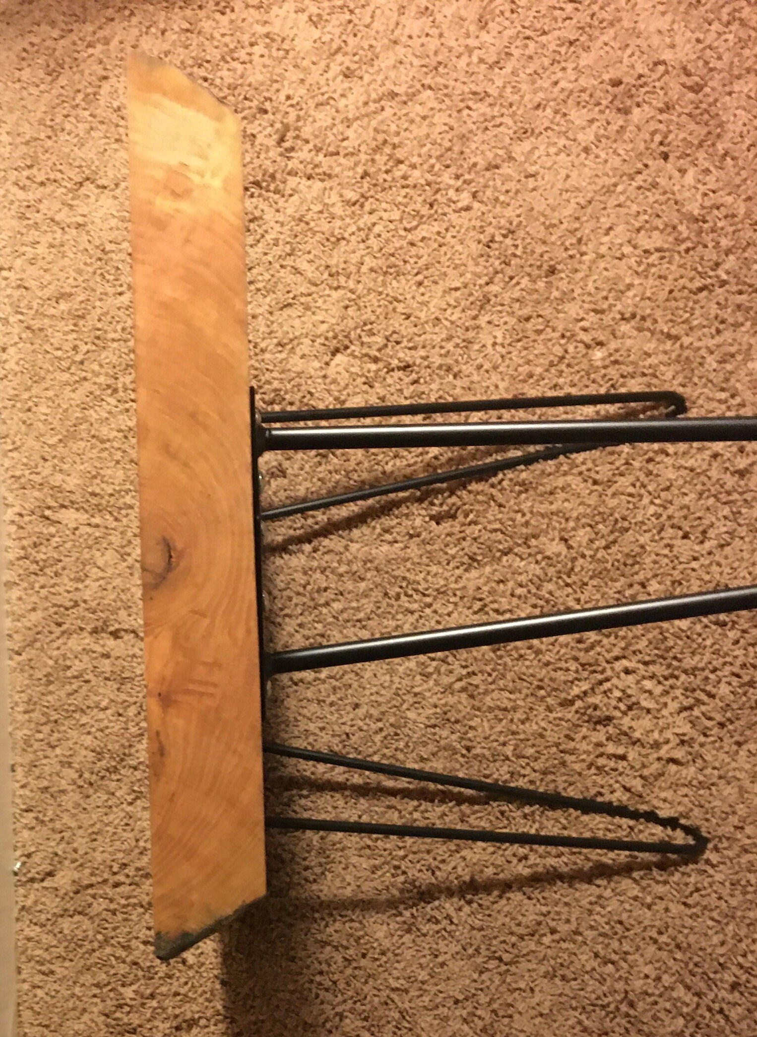 Beautiful Cherry Crotch Table - Etsy