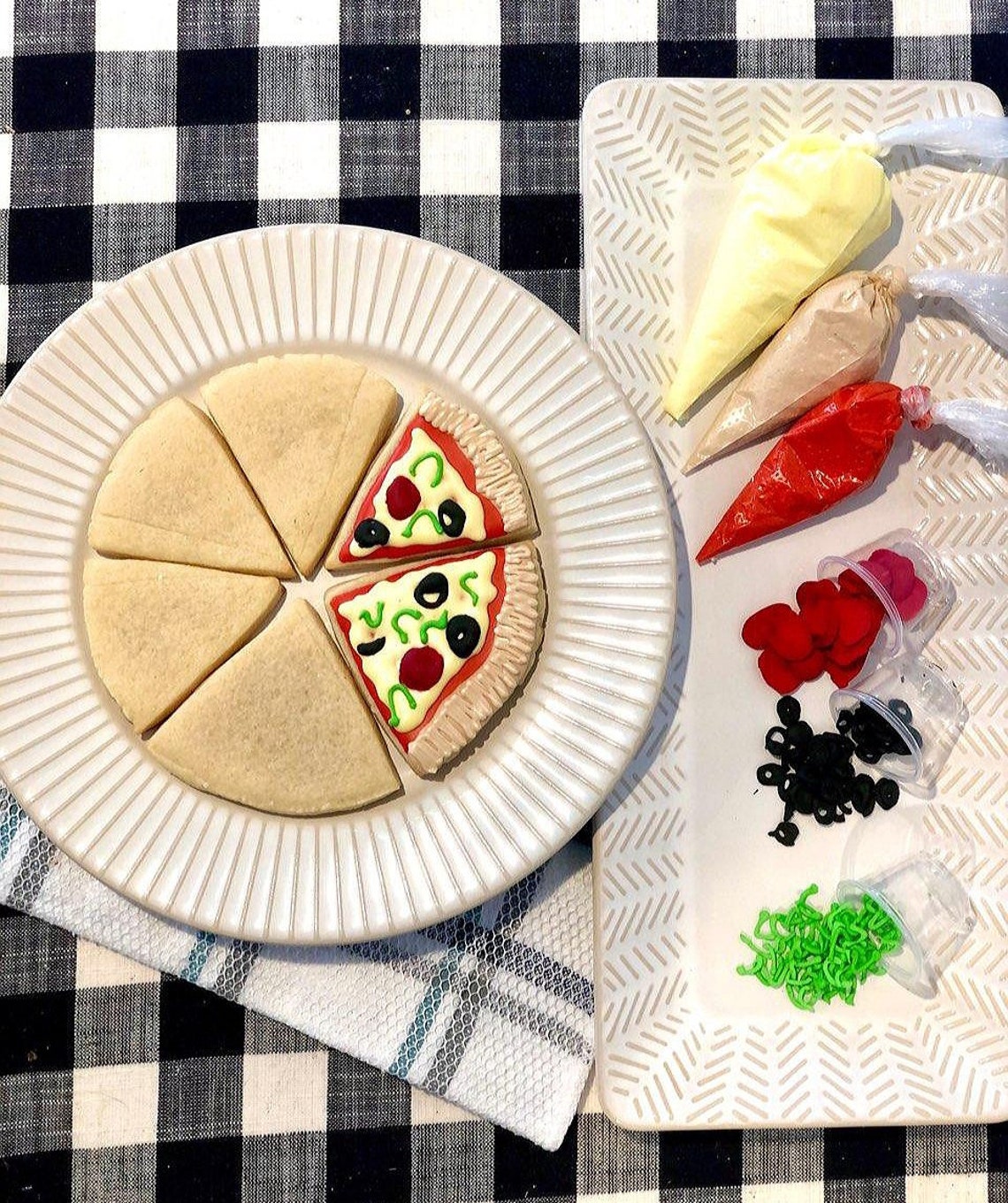 DIY Pizza Cookie Kit - Etsy